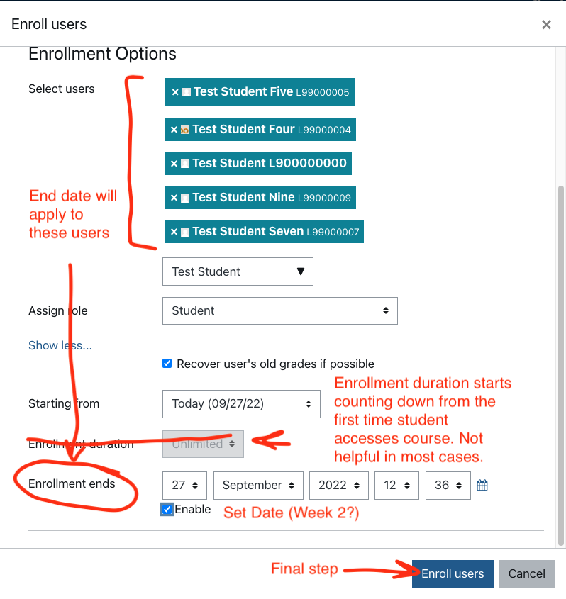Instructor Support: Best Practice for Manually Enrolling Waitlisted Students | LaneOnline